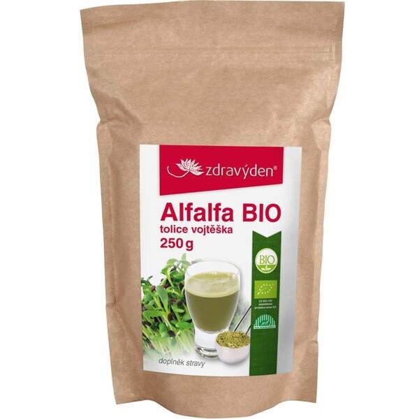 Zdravý den Alfalfa (Lucerna siata) BIO, 250 g